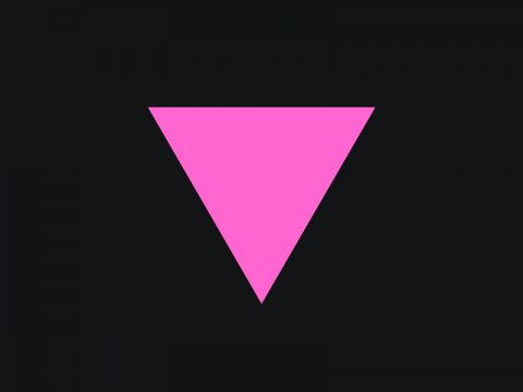 Bandera Triángulo Rosa - Venta en tu Tienda Online